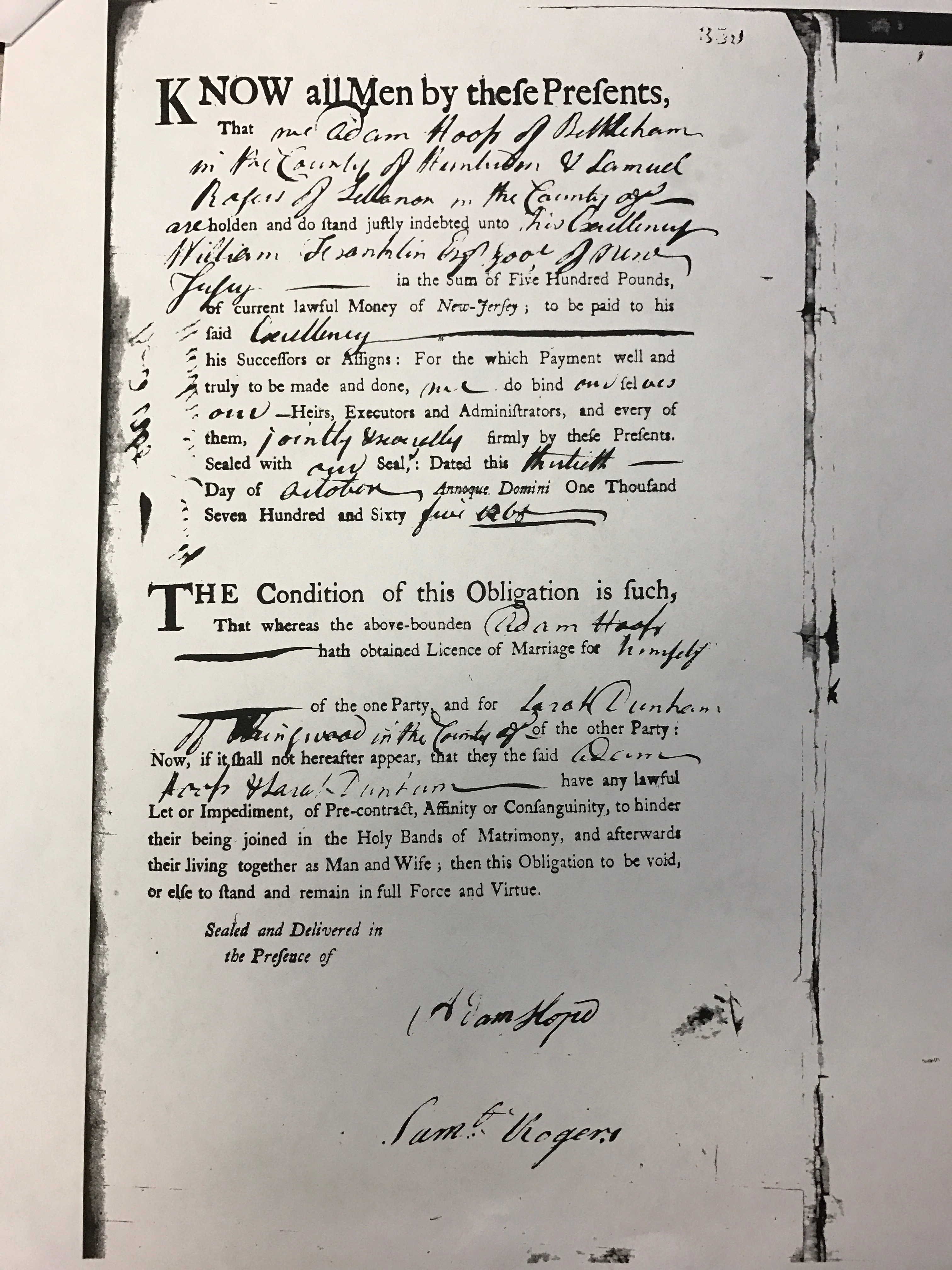 The Life of Revolutionary War Patriot, Captain Adam Hope – ON THE MARKS